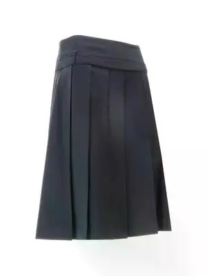 Vivetta Pleated Midi Skirt - Blue