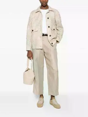 Brunello Cucinelli Pleated Trousers - Neutrals