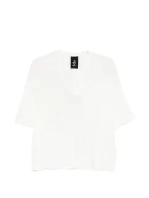 THOM KROM V-neck T-shirt - White