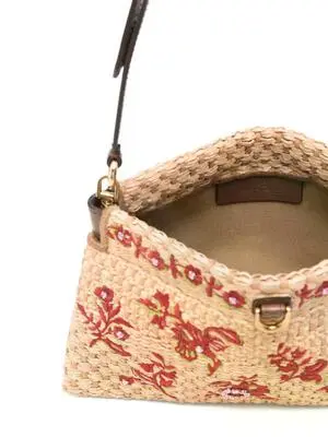 Etro Floral-embroidered Clutch