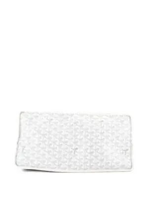 Goyard Anjou Reversible Coated Canvas And Toile Canvas Pm Tote Bag - White