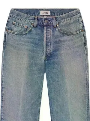 AGOLDE Lana Button Jeans