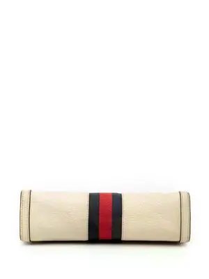 Gucci 2016-2026 Small Calfskin Ophidia Chain Crossbody Bag - White