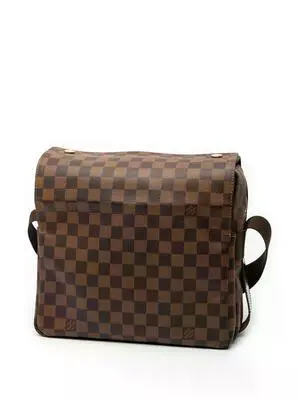 LOUIS VUITTON 2010 Damier Ebene Naviglio Crossbody Bag