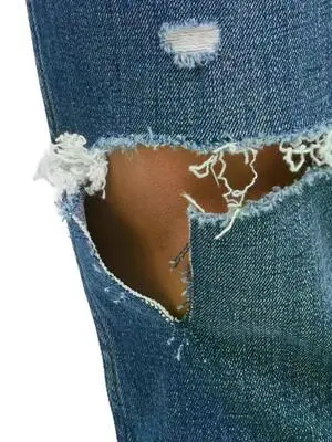Abercrombie Ripped High-rise Skinny Jeans