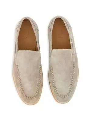 Eleventy Suede Loafers