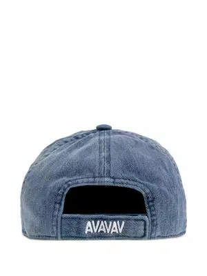 Adidas X Avavav Slashed Striped Frayed Cap