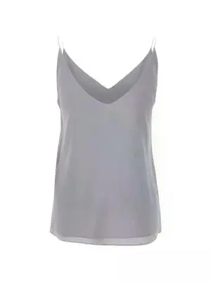 Eleventy Slim Strap V-neck Top