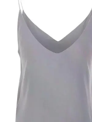 Eleventy Slim Strap V-neck Top