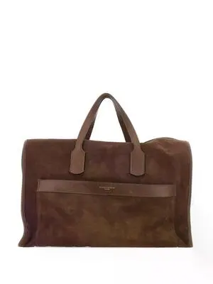 GIANNI CHIARINI Zip Pocket Travel Bag - Brown