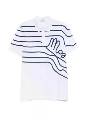 Moschino Button Polo Shirt