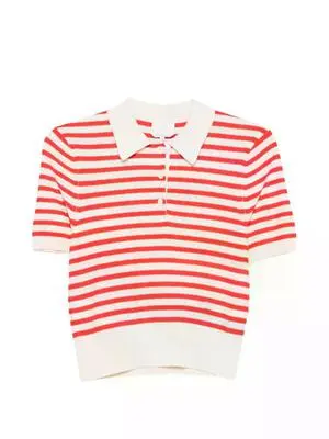 A.p.c. Striped Polo Sweater