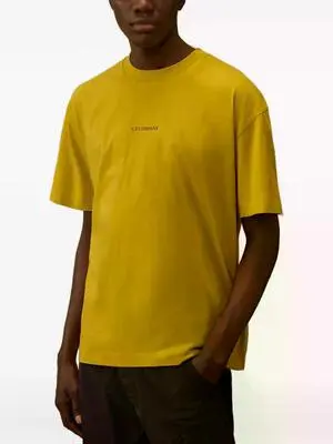 C.P. COMPANY 30/1 Jersey Short-sleeve Logo T-shirt