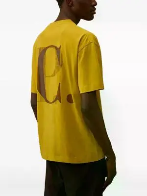 C.P. COMPANY 30/1 Jersey Short-sleeve Logo T-shirt