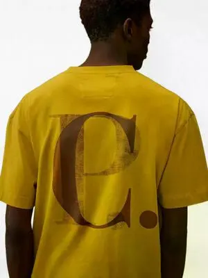 C.P. COMPANY 30/1 Jersey Short-sleeve Logo T-shirt