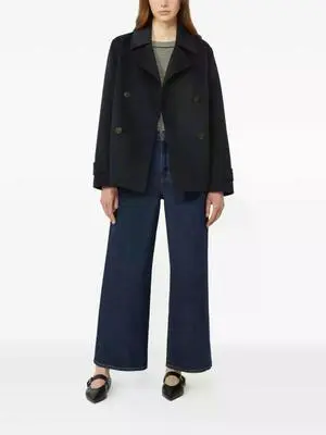 Max Mara Double-breasted Short Jacket