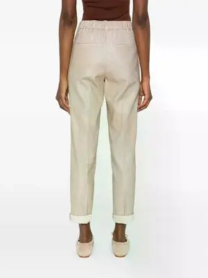 Peserico Cuffed-hem Trousers