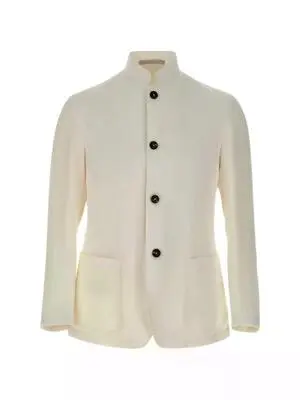 Eleventy Long-sleeve Button Blazer