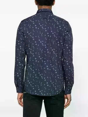 Paul Smith Patterned Shirt - Blue