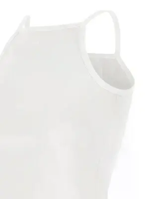 COURREGES Logo-embroidered Tank Top