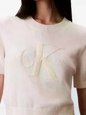 Calvin Klein Logo-embroidered T-shirt