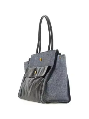 GIANNI CHIARINI Cher Denim Tote Bag - Blue