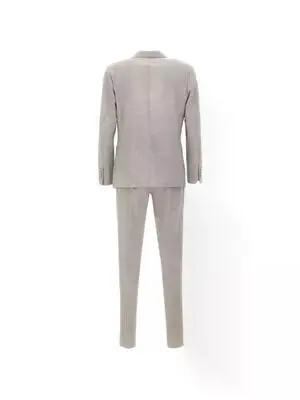 Eleventy Double-breasted Patch Pocket Suit