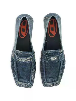 DIESEL® Logo-embellishment Pumps - Blue