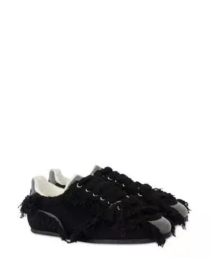 Moschino Frayed-edge Sneakers