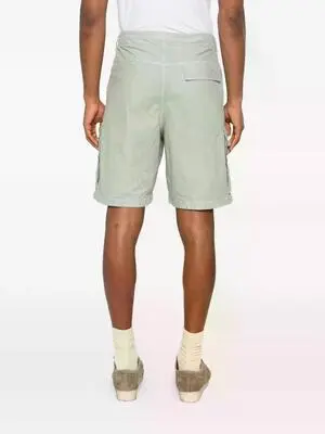 Stone Island Cargo-pocket Shorts - Green