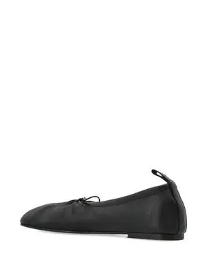 ALOHAS Leather Ballet Flats - Black