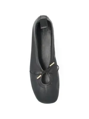 ALOHAS Leather Ballet Flats - Black