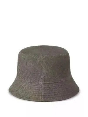 Brunello Cucinelli Monili Denim Bucket Hat - Grey