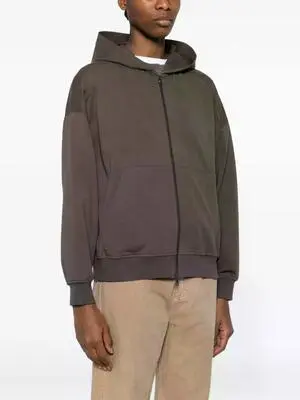 Brunello Cucinelli Zip-up Hoodie - Brown