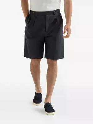 Brunello Cucinelli Pleated Bermuda Shorts
