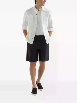Brunello Cucinelli Pleated Bermuda Shorts