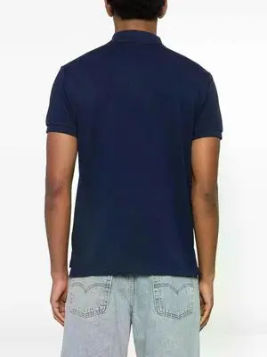 Polo Ralph Lauren Logo Detail Polo Shirt - Blue