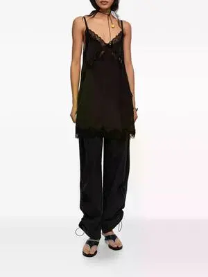 Bimba Y Lola Elastic-waist Trousers - Black