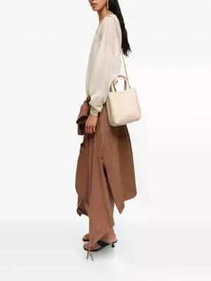 Bimba Y Lola Leather Tote Bag
