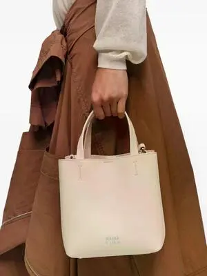 Bimba Y Lola Leather Tote Bag