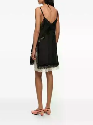 Bimba Y Lola Lace-trimmed Top - Black