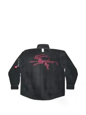 PROTOTYPES Logo-detail Overshirt