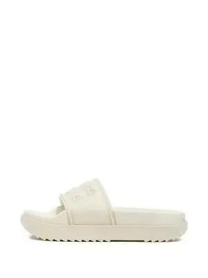 Bimba Y Lola Platform Flip Flop Slides - White