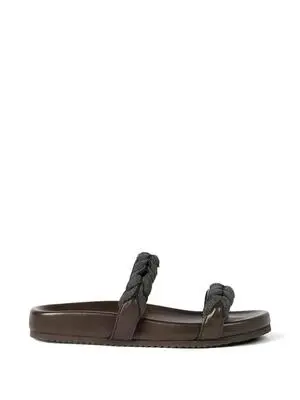 Brunello Cucinelli Braided Sandals For Women