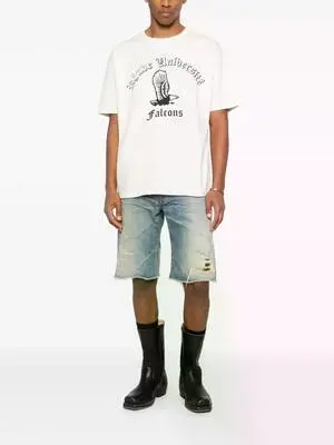 Mastercraft Union Distressed Denim Shorts