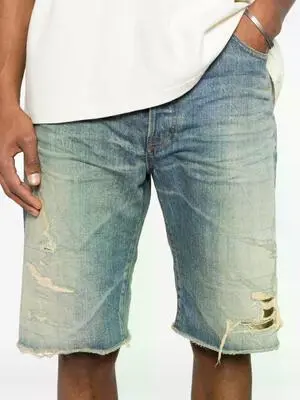 Mastercraft Union Distressed Denim Shorts
