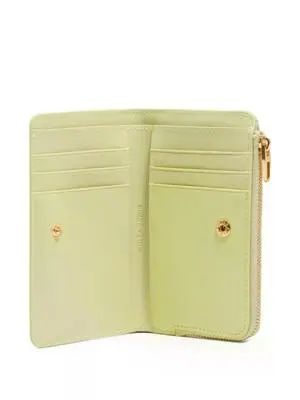 Bimba Y Lola Logo-print Zip Wallet - Neutrals