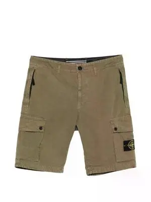 Stone Island Zip Up Shorts For Men