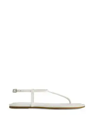Bernardo Hercu Leather Sandals - White