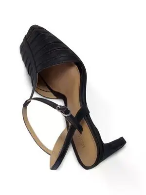 Bernardo Peoria T-bar Heeled Pumps - Black